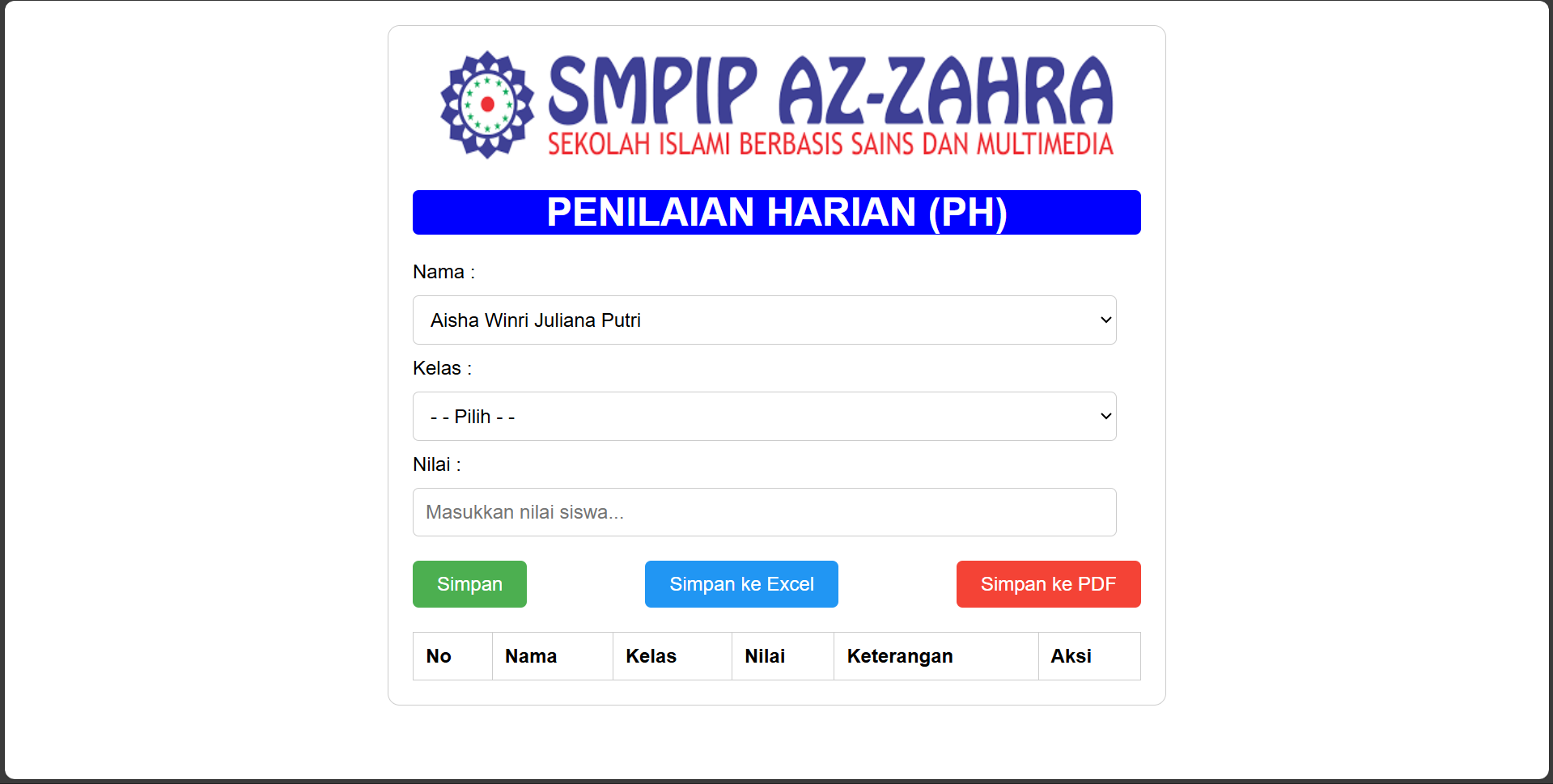 Website Diaz Tubisalam